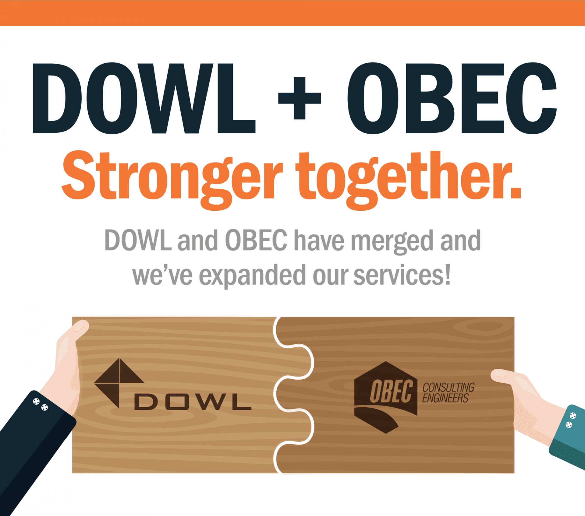 OBEC and DOWL Announce Merger - DOWL