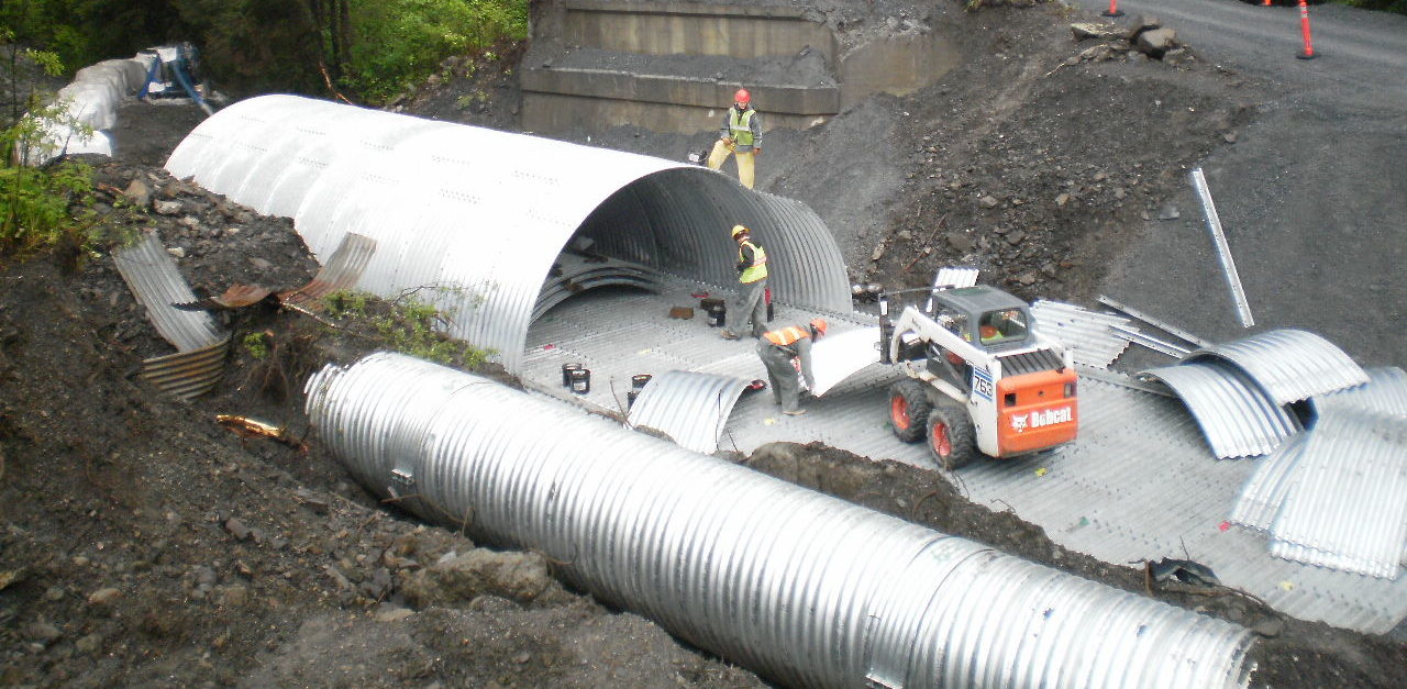Eccles Creek Culvert and Fish Passage - DOWL